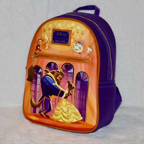 Loungefly | Bags | Nwt Loungefly Disney Beauty And The Beast Ballroom ...